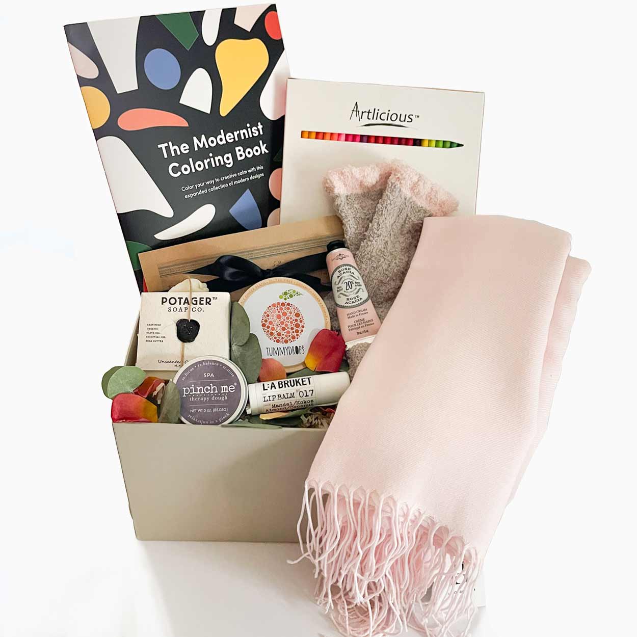 Send a Comforting gift with Our Sending Hugs Gift Box